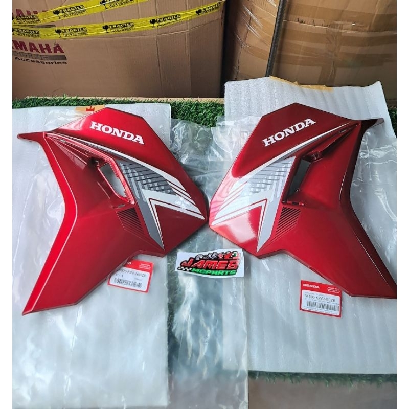Honda Click 125i V3 V4 Cover Set Front / Side Fairings (Glossy Red ...