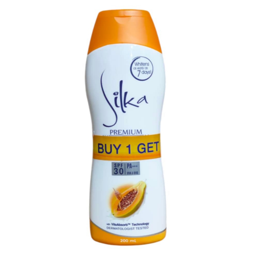 Silka PREMIUM Whitening Lotion 200ml BUY 1 TAKE1 | Shopee Philippines