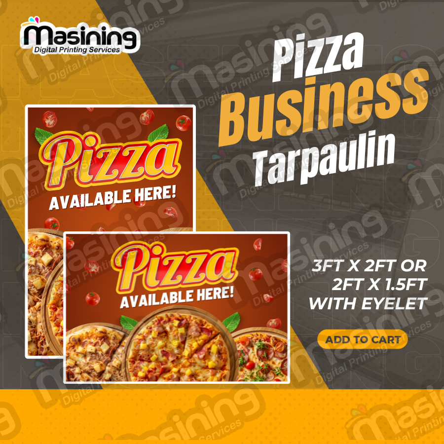 Pizza Business Banner Tarpaulin | Shopee Philippines