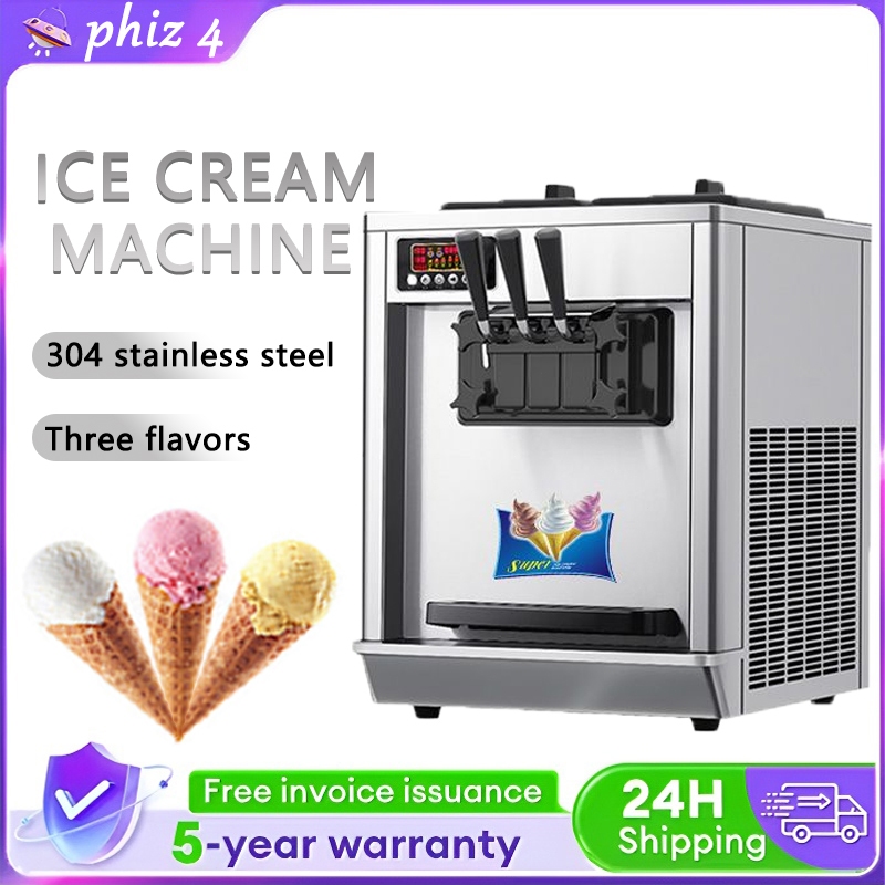 Commercial ice cream machine Ice cream machine milk tea shop small ...
