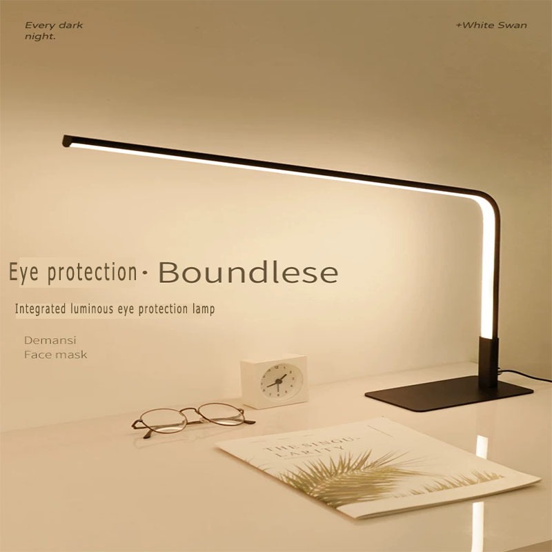 LED Desk Lamp Study Lamp SteplessDimmable Table Lamp Office Studio ...