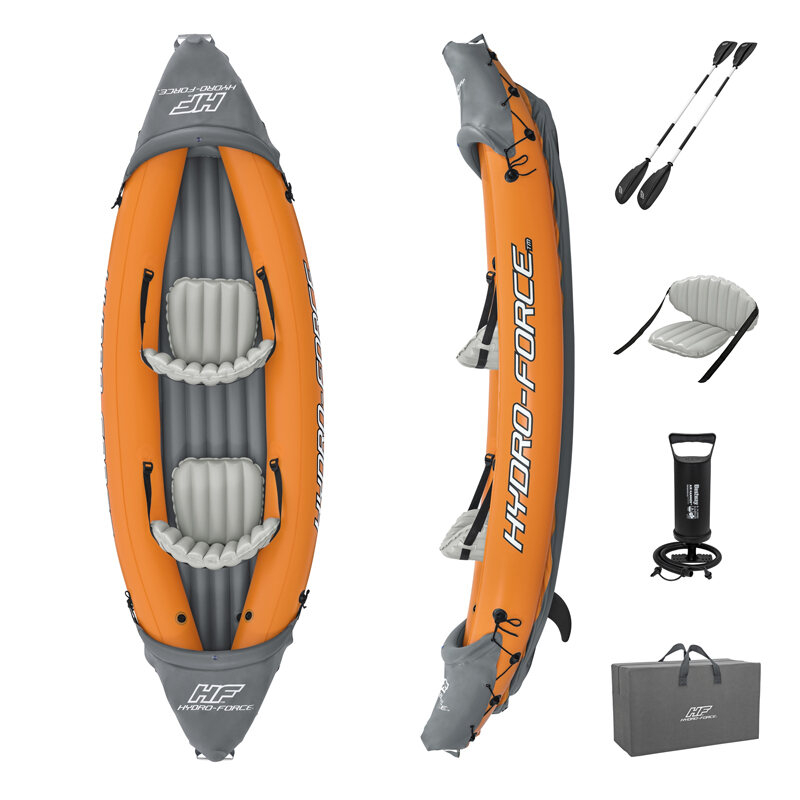 Genuine Goods Bestway Double Kayak Single Inflatable Boat Triple ...