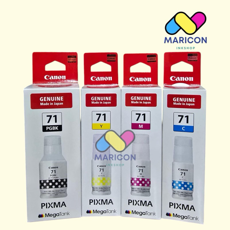 Genuine 71 ink for G1020/G2020/G3020/G1730/G2730/G3770/G4770 | Shopee ...