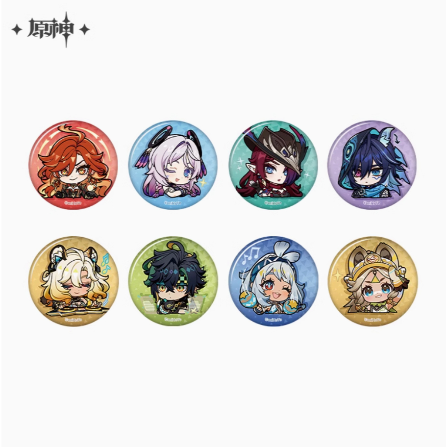 [Official Genshin Impact] Emoticon Series Chibi badge | Shopee Philippines