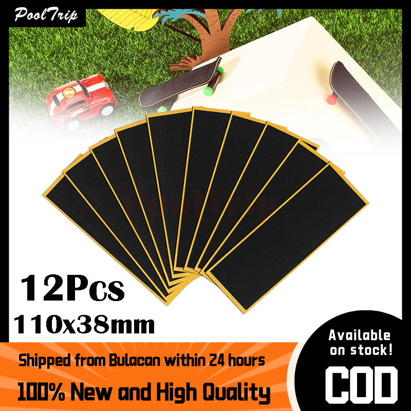 12Pcs Fingerboard Sticker Fingerboard Foam Grip Tape Fingerboard 11x3 ...