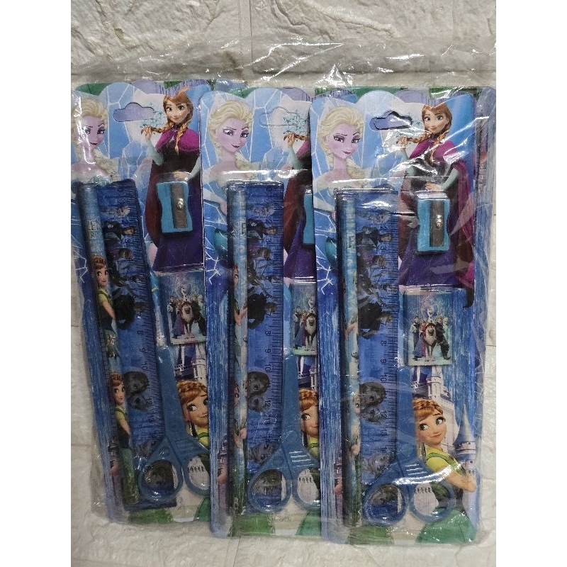 DISNEY FROZEN THEMED STATIONERY SETS / PENCIL SETS / SCHOOL SETS (12pcs ...