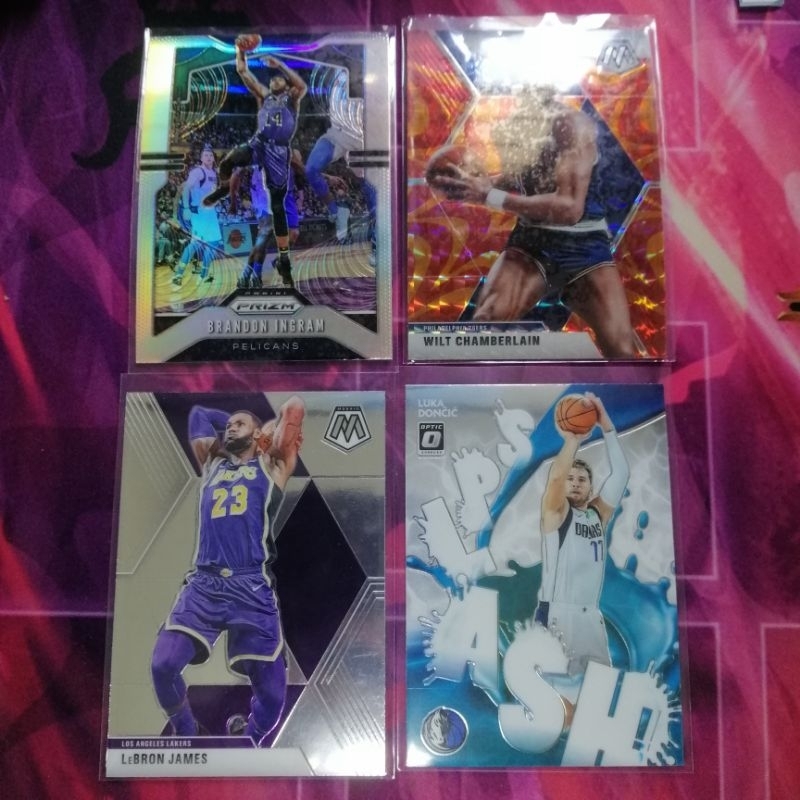 Lebron James Luka Doncic NBA cards lot Panini plus Bonus card | Shopee ...