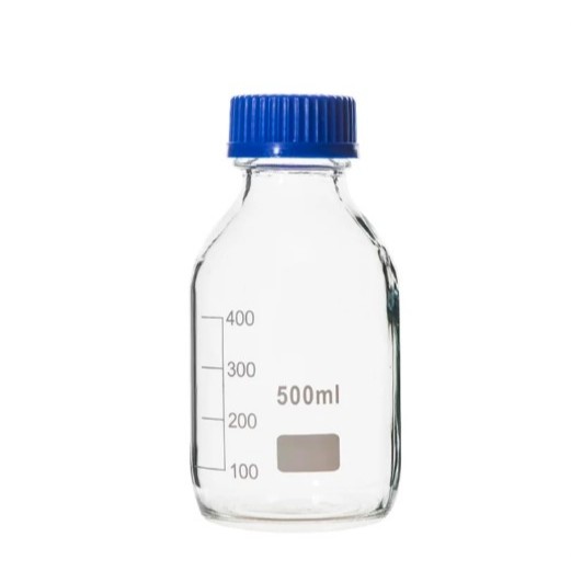 REAGENT BOTTLE WITH BLUE SCREW CAP,Clear neutral GLASS (2000ML) - 1407 ...