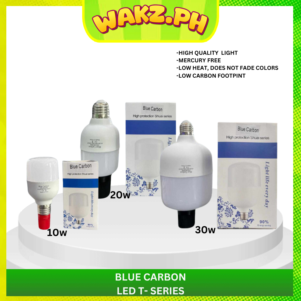 Wakz.ph led light bulb ilaw sa bahay blue carbon energy saving long ...