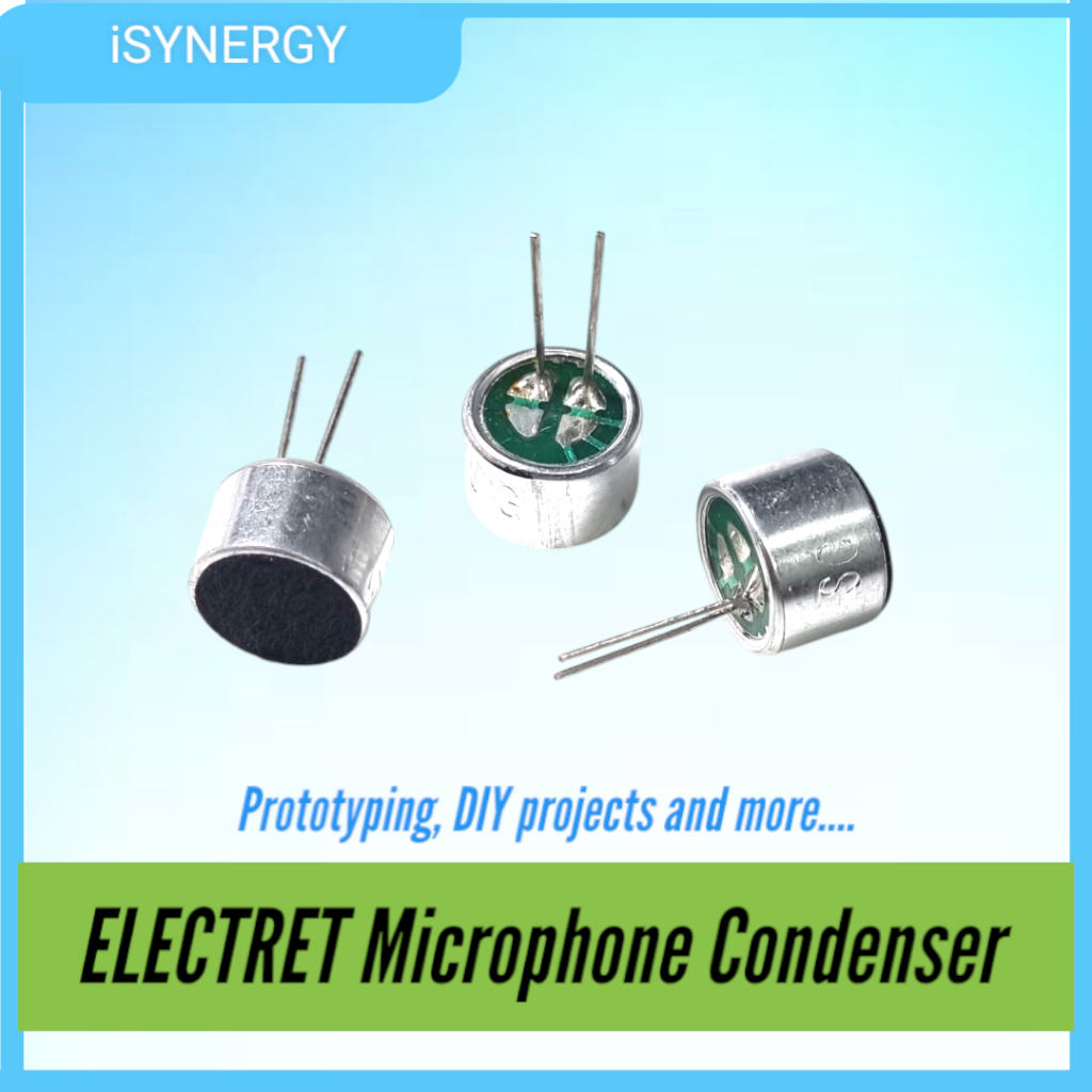 Electret Microphone Condenser 9.5mm | Shopee Philippines