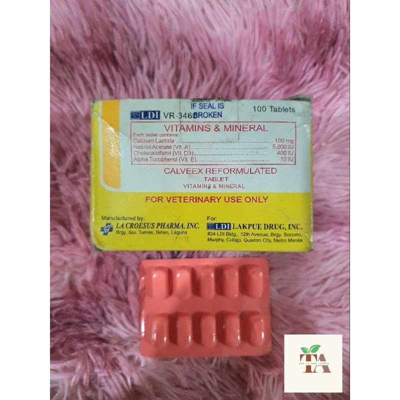 Calveex Reformulated Vitamins and Minerals for Gamefowl ~ ISANG BANIG ...