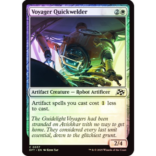 Voyager Quickwelder - DFT - Common MTG Cards (WOTC) | Shopee Philippines