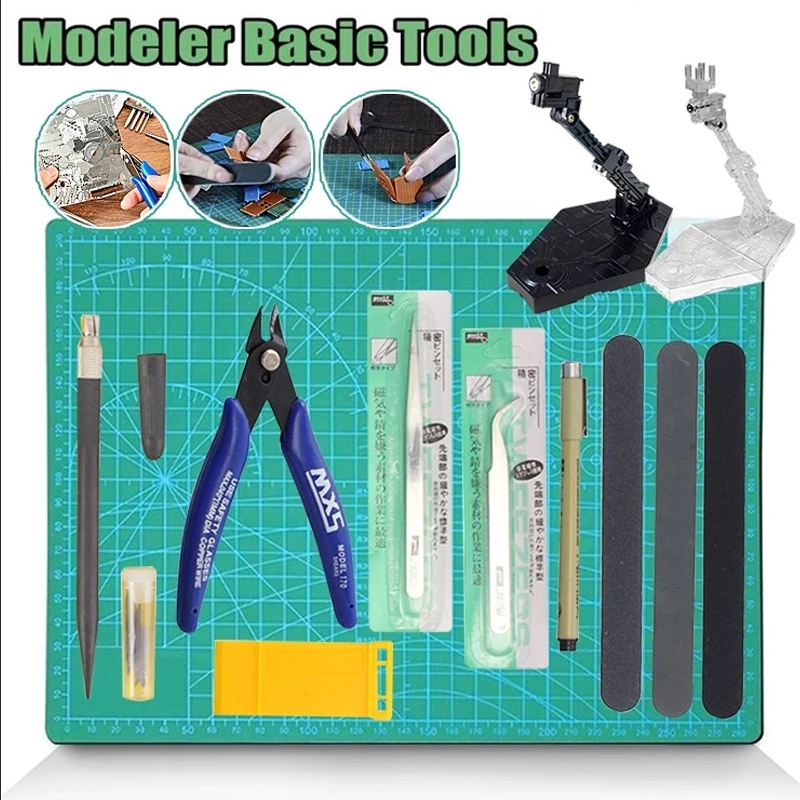 Basic Model Tools For Gundam Model DIY Craft Tool Car Hobby Building ...