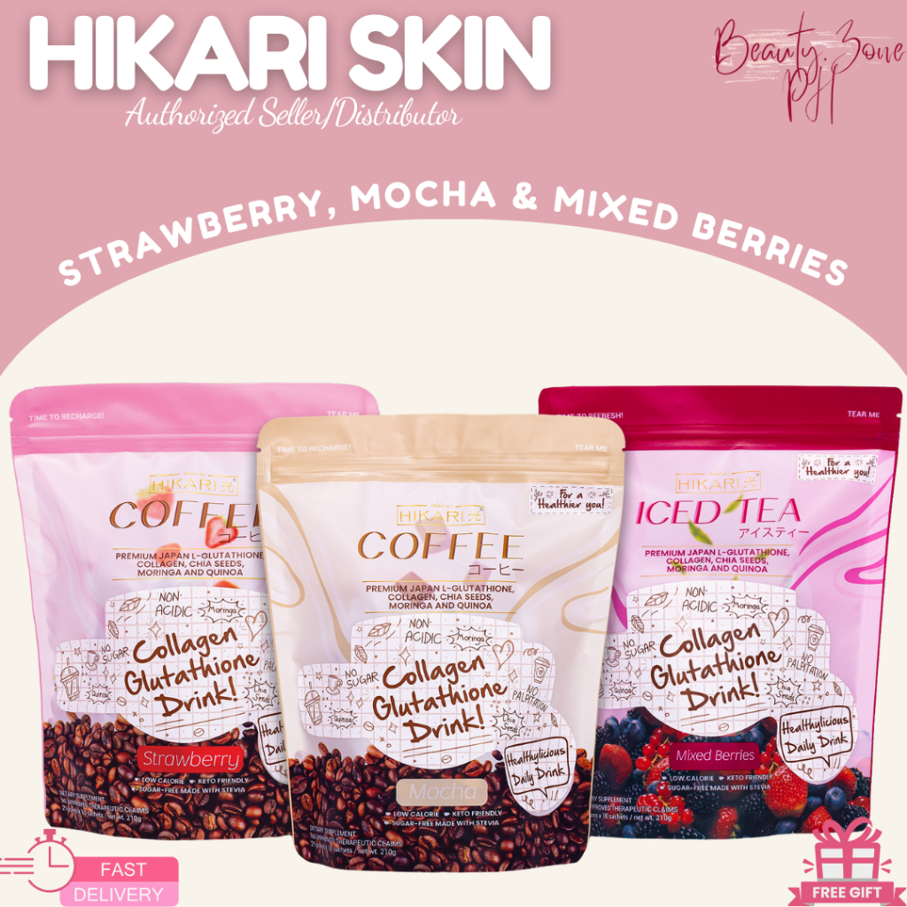HIKARI Coffee Premium Glutathione Drinks | Shopee Philippines