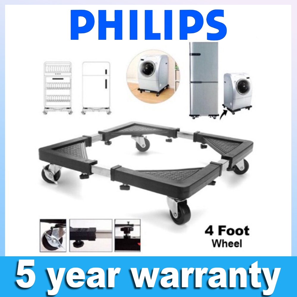 PHILIPS 4 Foot Wheel Bracket Stand Adjustable Washing Machine Base ...