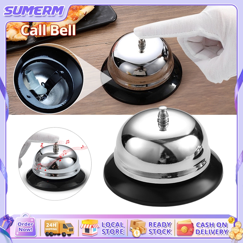 Stainles Steel Service Bell Call Bell Anti-Rust Hotel Bar Front Desk ...