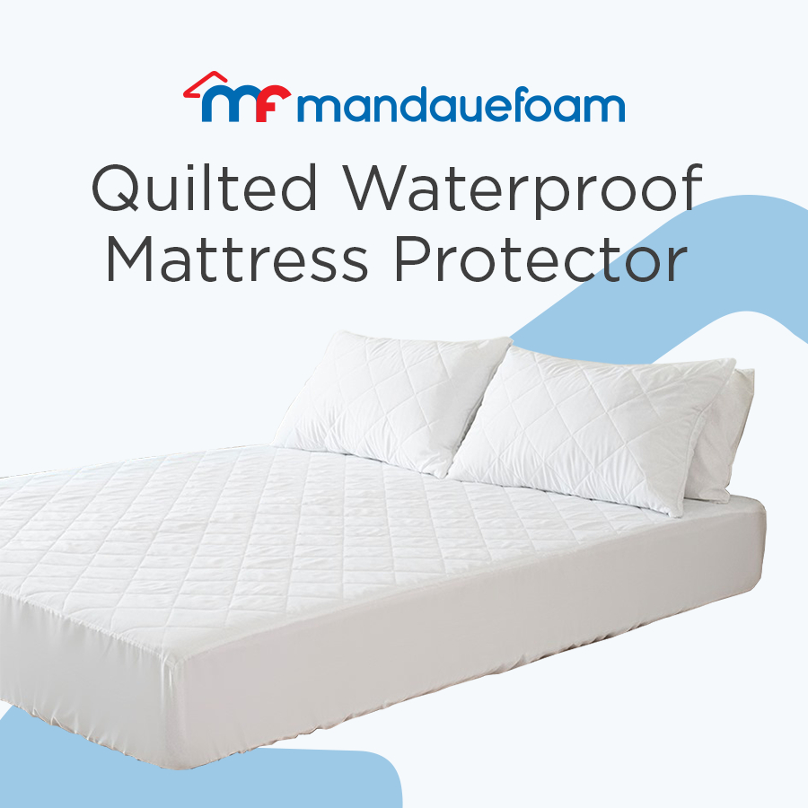 Mandaue Foam Quilted Waterproof Mattress Protector | Shopee Philippines