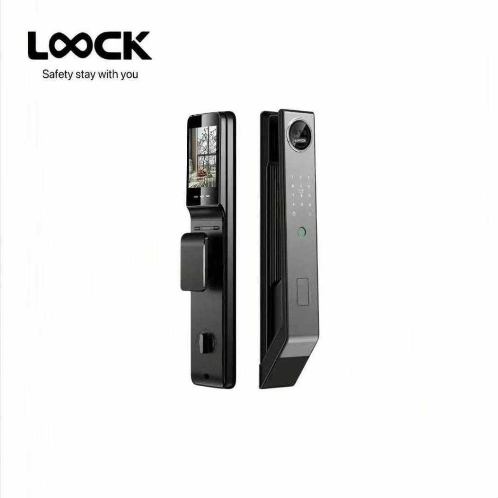 LOOCK F-02 SMART DOOR LOCK - High End Waterproof Variant w/ ICSee Home ...