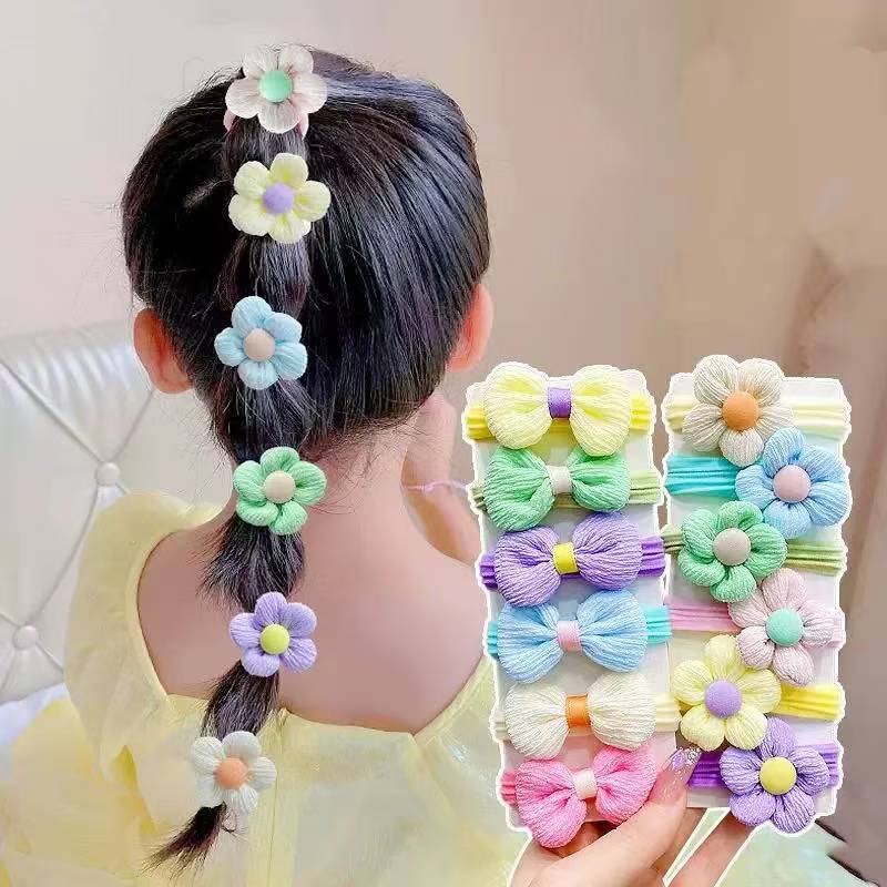 Seamless Toddler Hair Ties For Baby Hair Bands Ties Soft Kids Hair ...