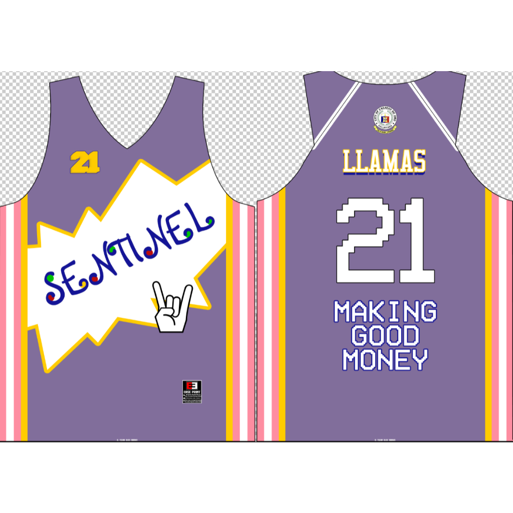 CUSTOMIZED SENTINEL NBA CUT JERSEY | Shopee Philippines