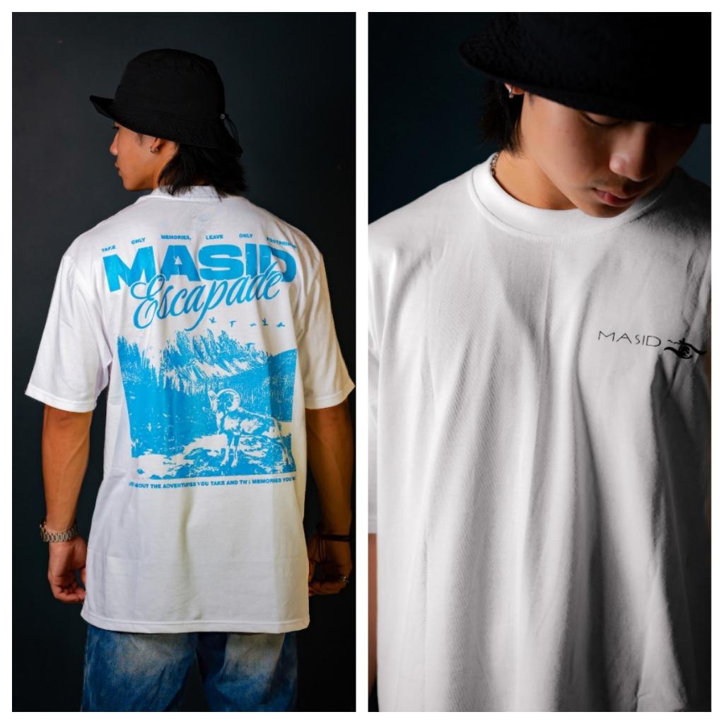 MASID V19 Series - tree house - Unisex Cotton Shirt Black and White ...