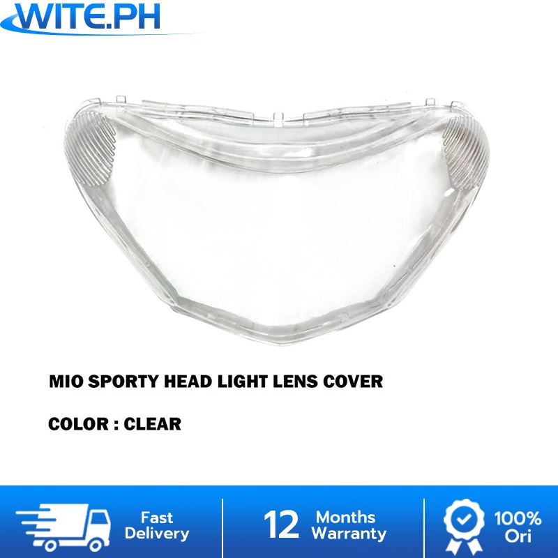 HEADLIGHT LENS COVER SMOKEY AND CLEAR FOR MIO SPORTY MOTORCYCLE ...