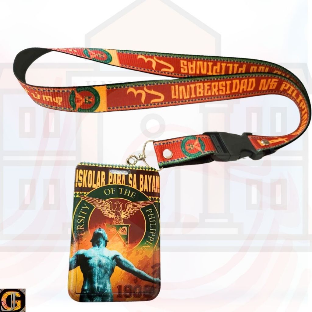 jg Unibersidad UP University of the Phils Id Lanyard Id Lace 1 inch ...