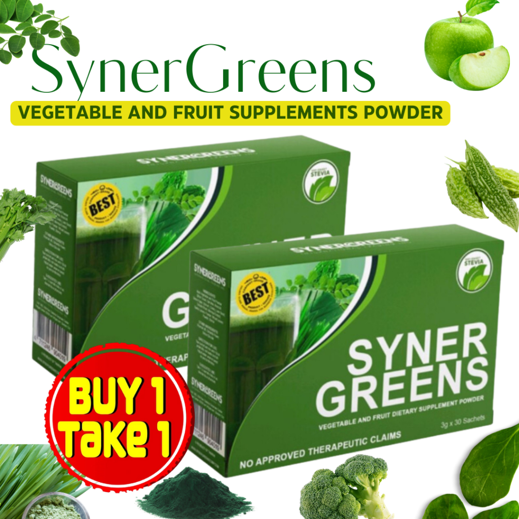 Synergreens Miracle Green Juice Superfood Halal Certified FDA Approved ...