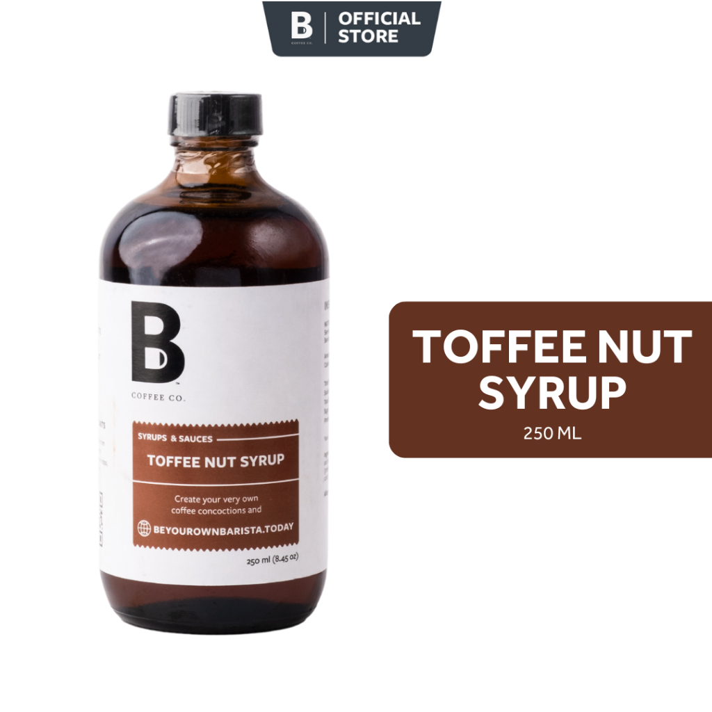 B Coffee Co. Toffee Nut Syrup 250ml | Shopee Philippines