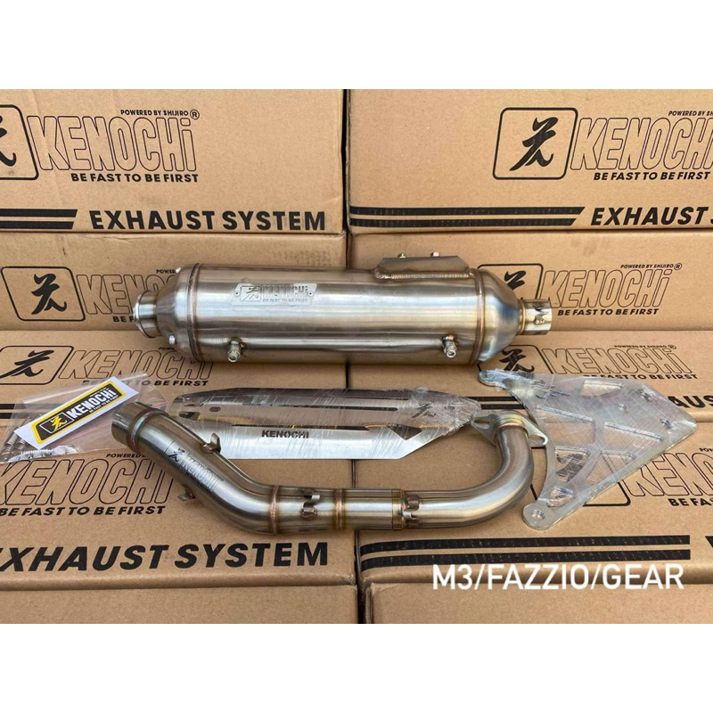 KENOCHI K2 POWER PIPE FOR MIO , SOULTY , Mio 125 , CLICK , NMAX v2 ...