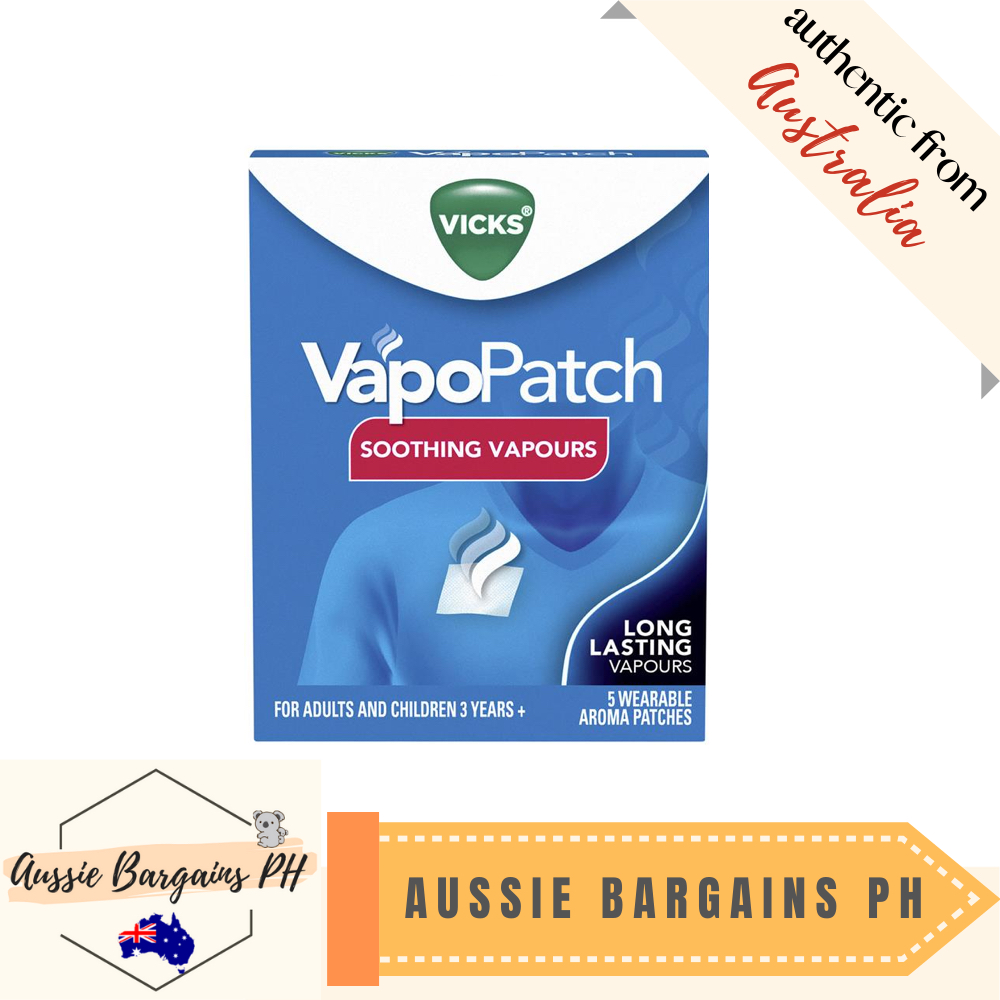Vicks VapoPatch 5 Pack | Shopee Philippines