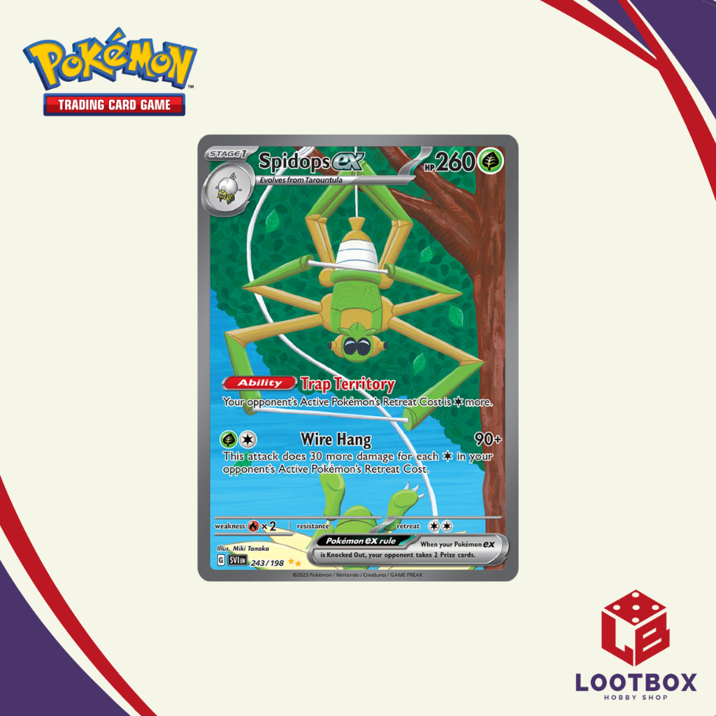 Pokemon Card Game: Spidops ex (Special Illustration Rare) - Scarlet and ...