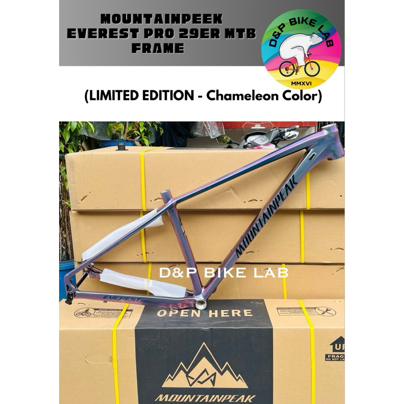 MOUNTAINPEAK Everest Pro 29er MTB Frame - Limited Edition (CHAMELEON ...