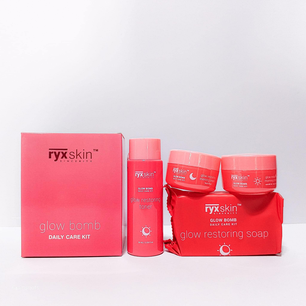 RYX SKIN GLOW BOMB SET Advance Exfoliating Kit (ORIGINAL) | Shopee ...