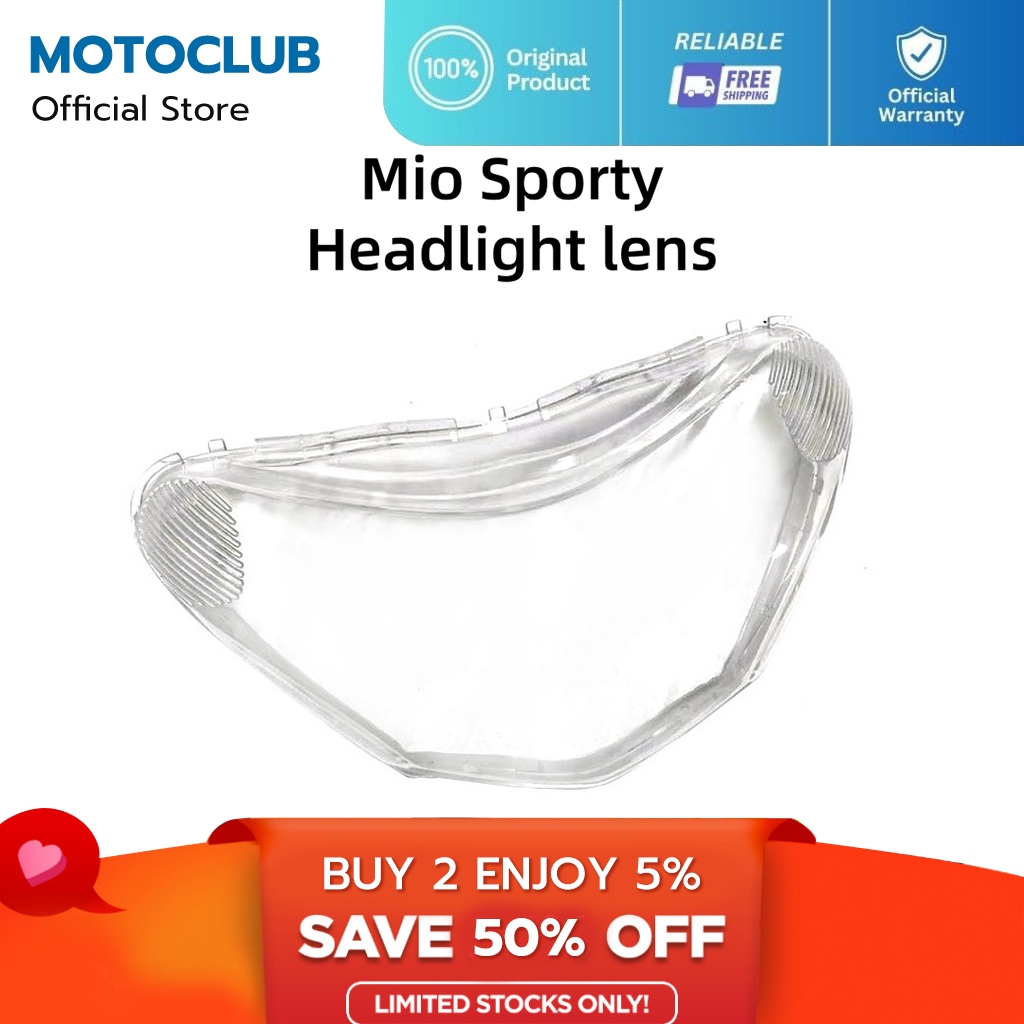Mio Sporty Headlight Lens cover For Mio Sporty | Shopee Philippines