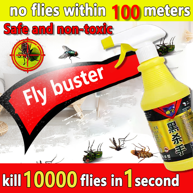 Fly spray killer Non-toxic fly killer spray Fly Killer Bait Fly ...
