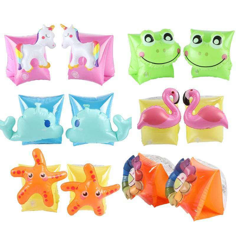 New Arrival Inflatable Arm Ring Cute Ocean Character Shape Swimming ...