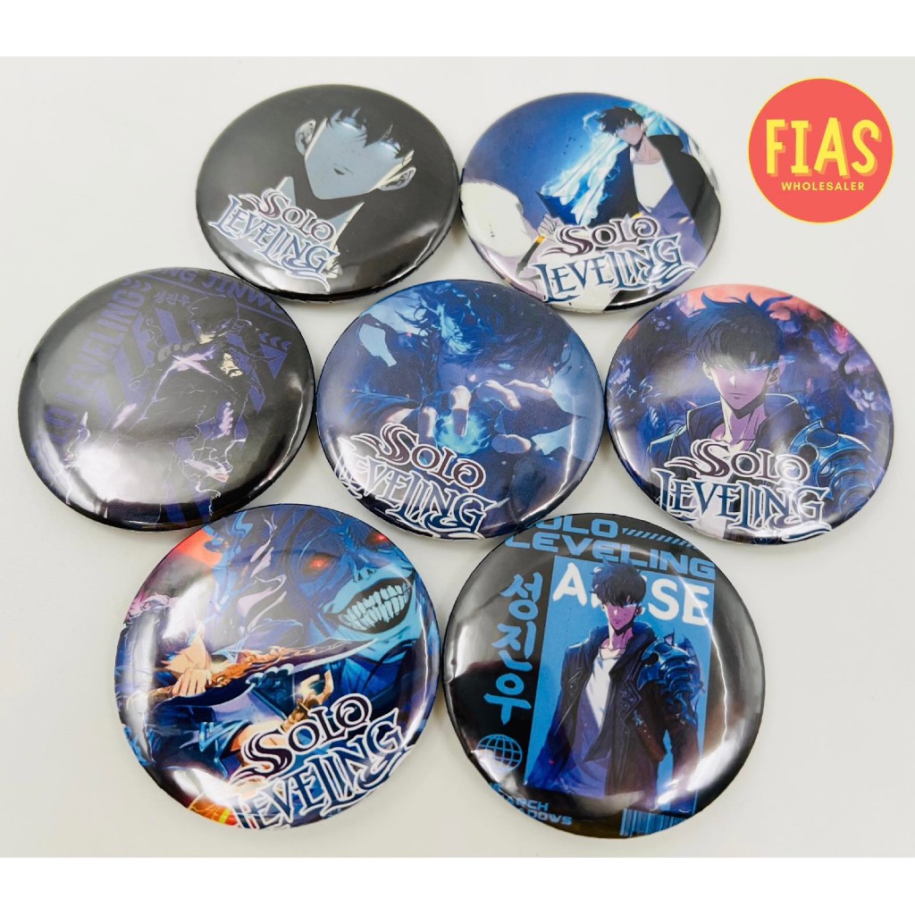 20 pcs Solo Leveling Button Pins | Shopee Philippines