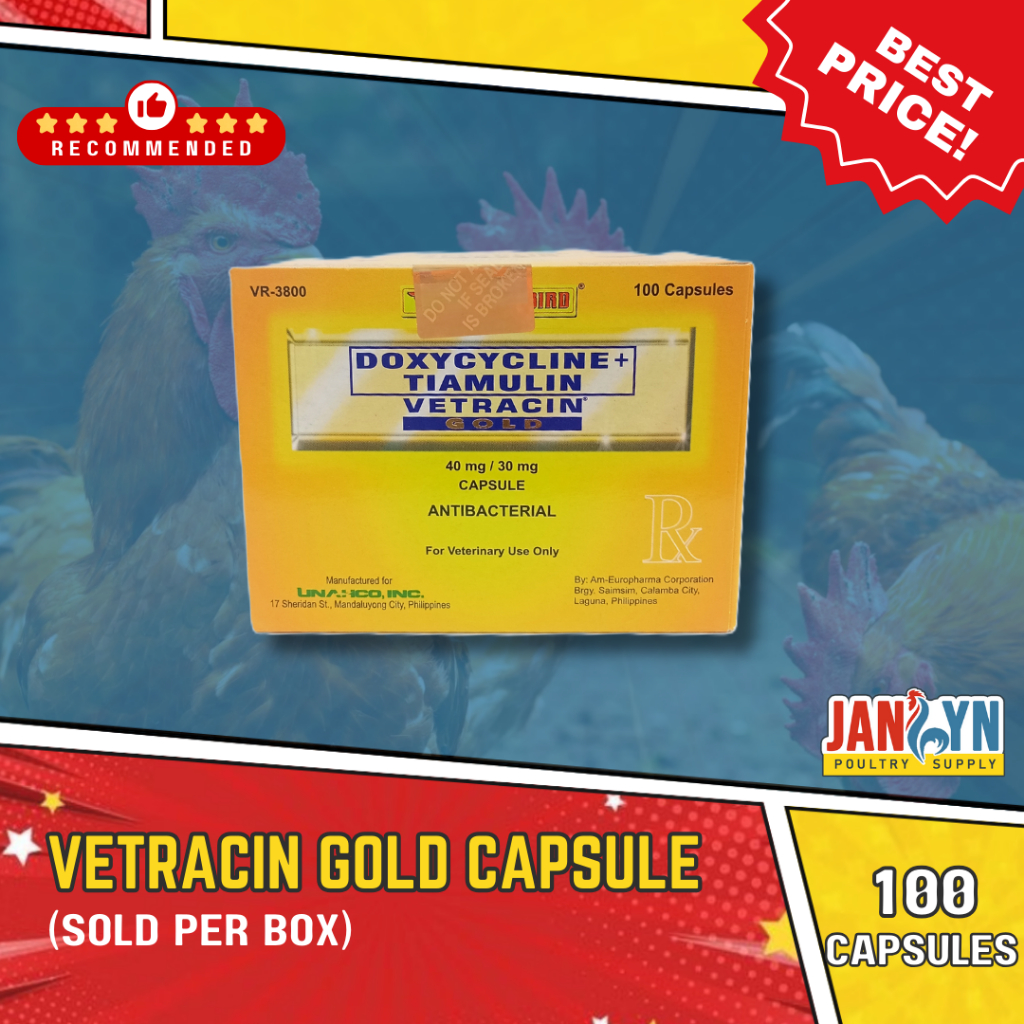 Vetracin Gold Box - 100 Capsule | Shopee Philippines