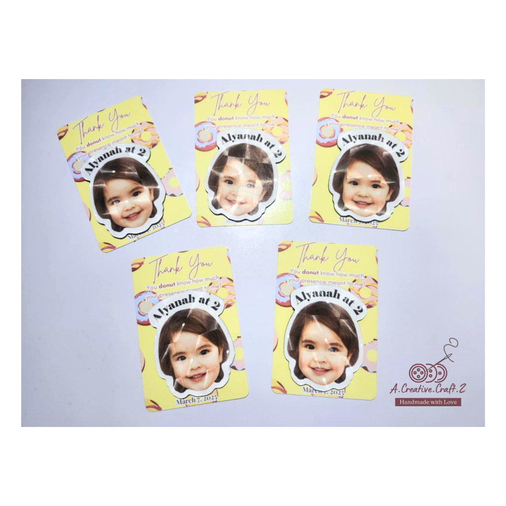 Souvenir and Giveaways REF Magnets - Face Cutout, Number/Custom Design ...