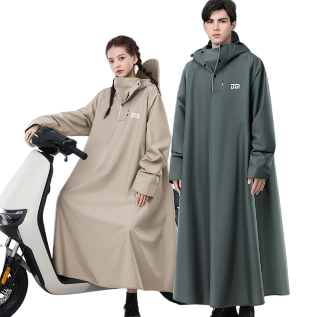【24h Ship】Raincoat Poncho Rain Coat Thickened And Lengthened Piece ...
