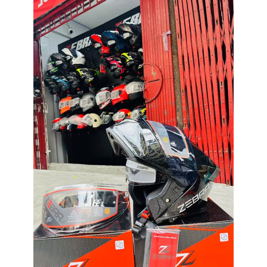 ZEBRA HELMETS WITH ICC STICKER ( ICC PASSED ) | Shopee Philippines