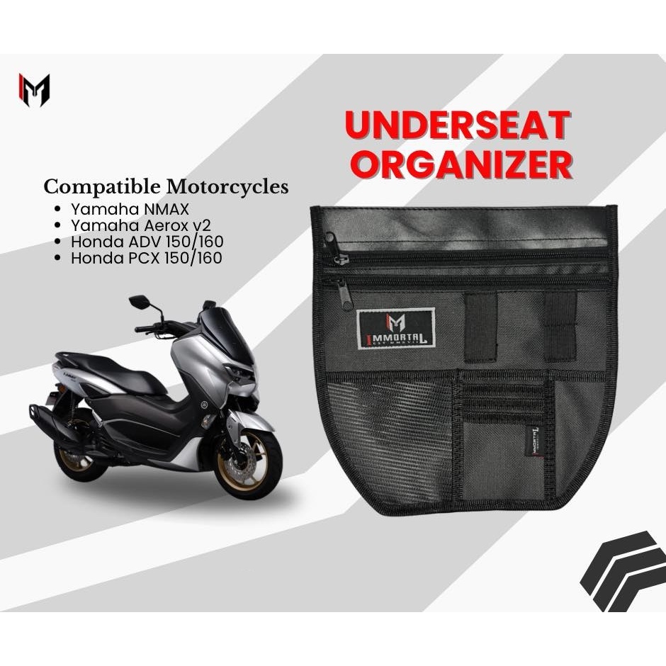 NMAX V1 V2 V2.1 ADV 150 Click 160 Underseat Seat Organizer Durable ...