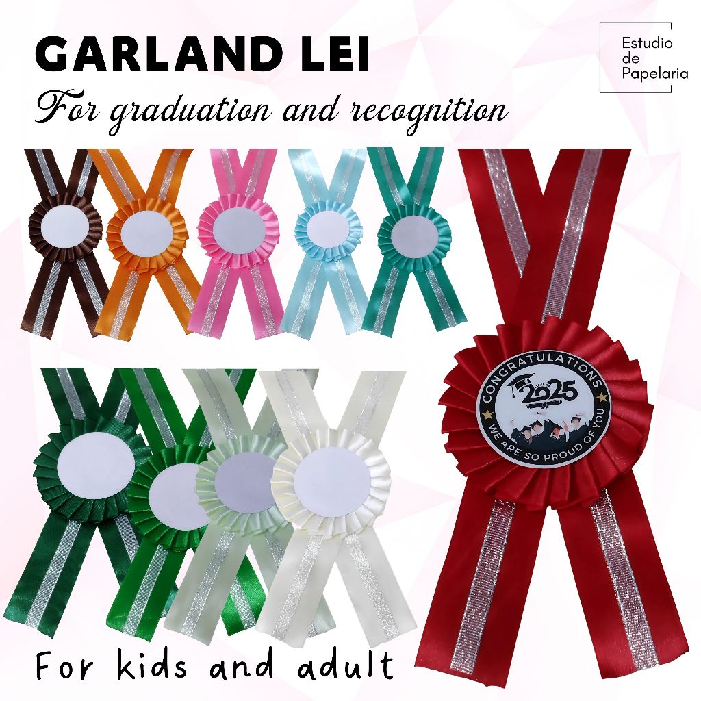 Estudio | 2025 Graduation Recognition Adjustable Garland Lei for kids ...