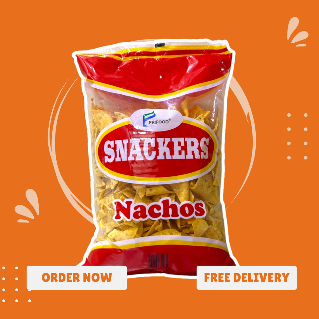 SNACKERS NACHOS PLAIN (500 GRAMS) | Shopee Philippines