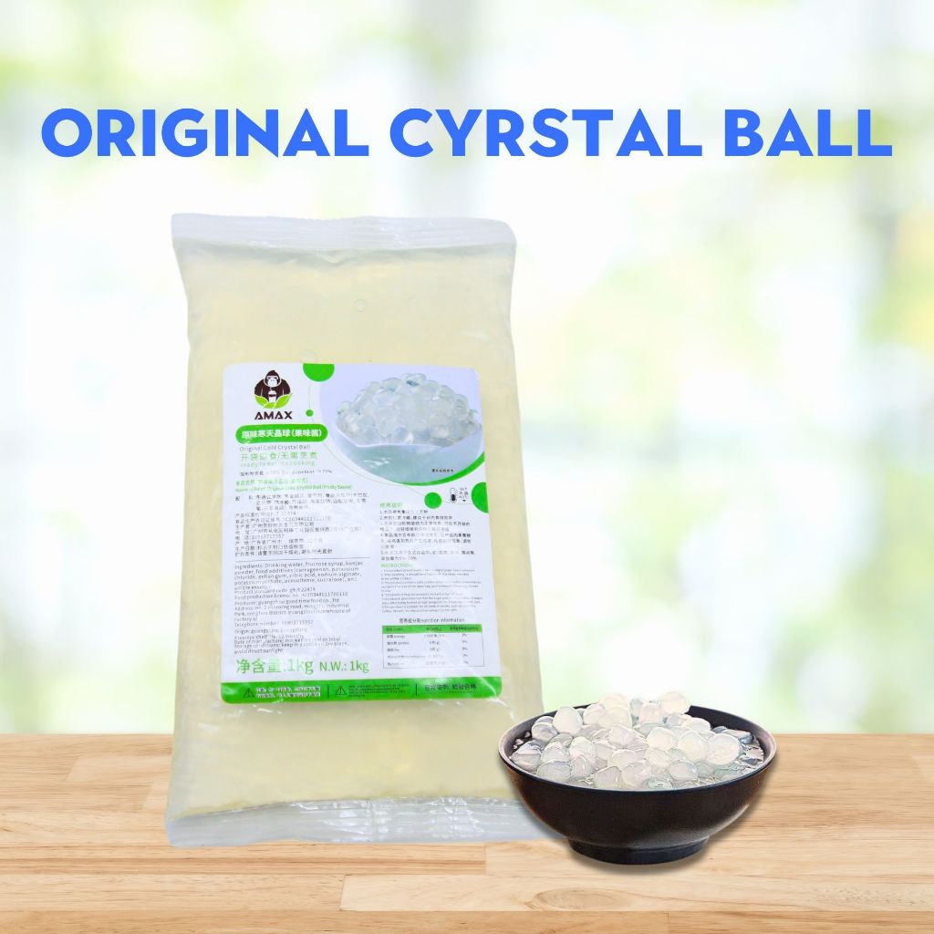 Original Crystal Ball Ready to Use Sinkers Topping Milk Tea Shop ...