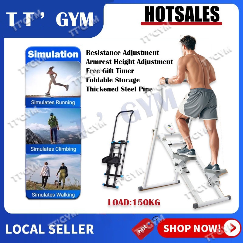 Stair Machine Climbing Stepper Foldable Master Climber Stepper Cardio ...