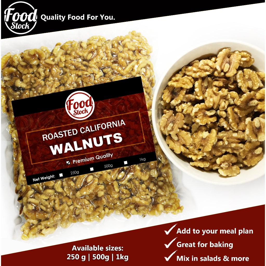 Roasted Walnuts (250g, 500g, 1kg) | Shopee Philippines