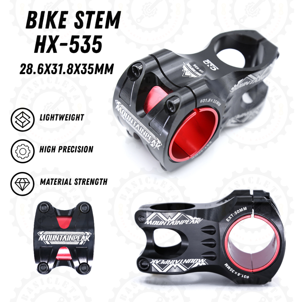 Bike Short Stem handlebar Stem MTB 3D forged CNC Alloy for Moutain Road ...