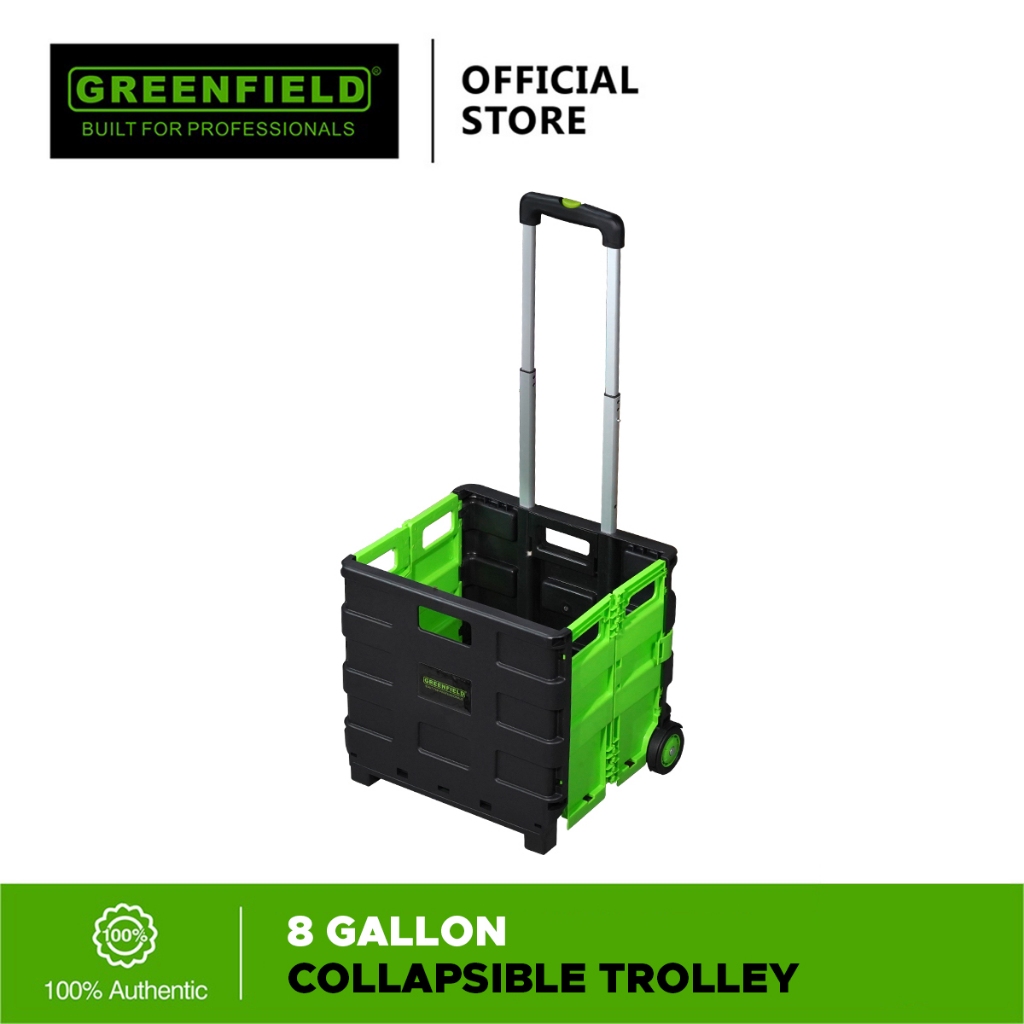 Greenfield Collapsible Trolley 8 Gallon - Tool Storage | Shopee Philippines
